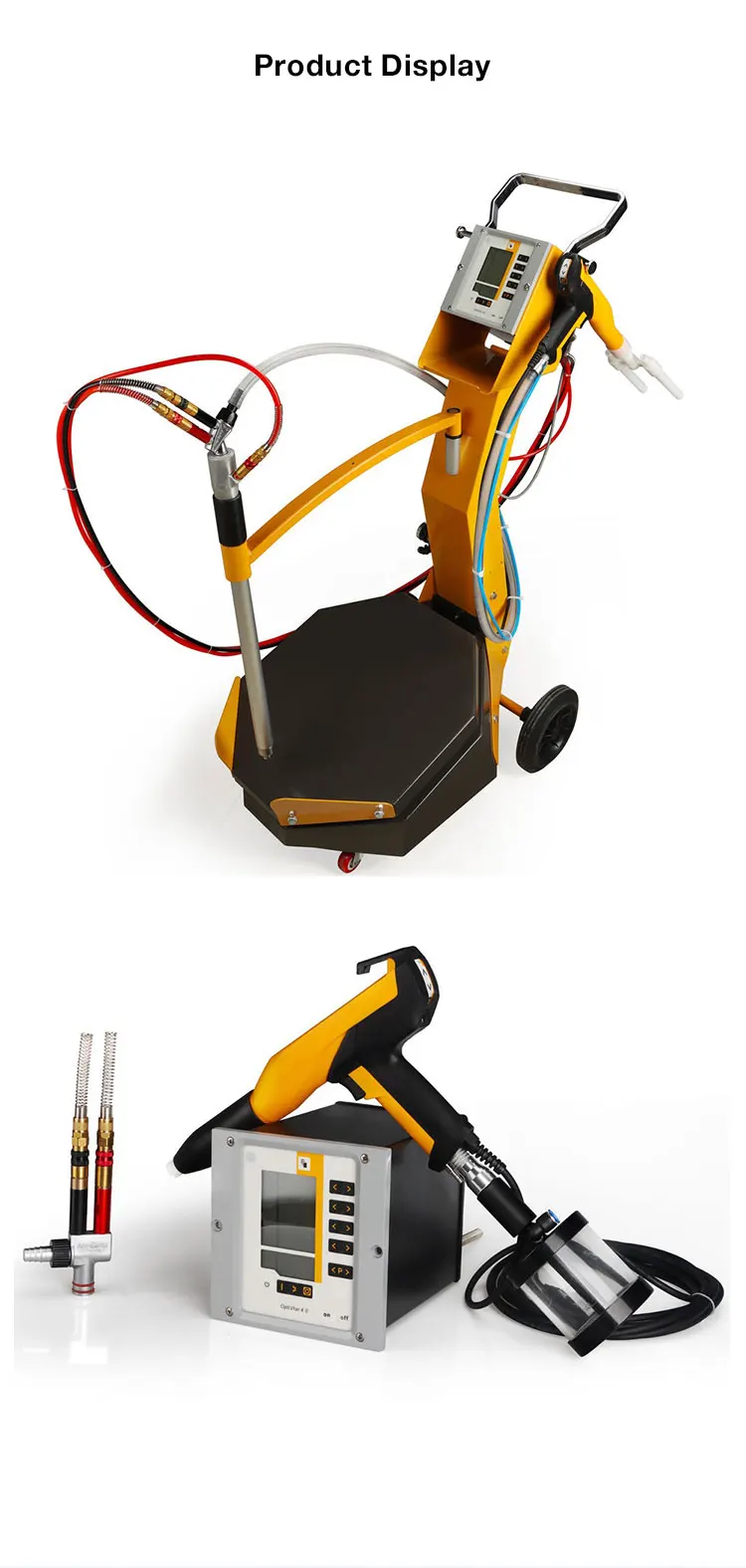 Customized Gema Optiflex 2b High Efficiency Powder Coating Machine With ...