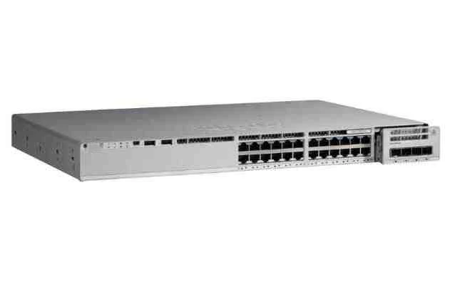 Original 24 Ports C9200l-24t-4g-e Data Network Switch Poe+4x1g Switches ...