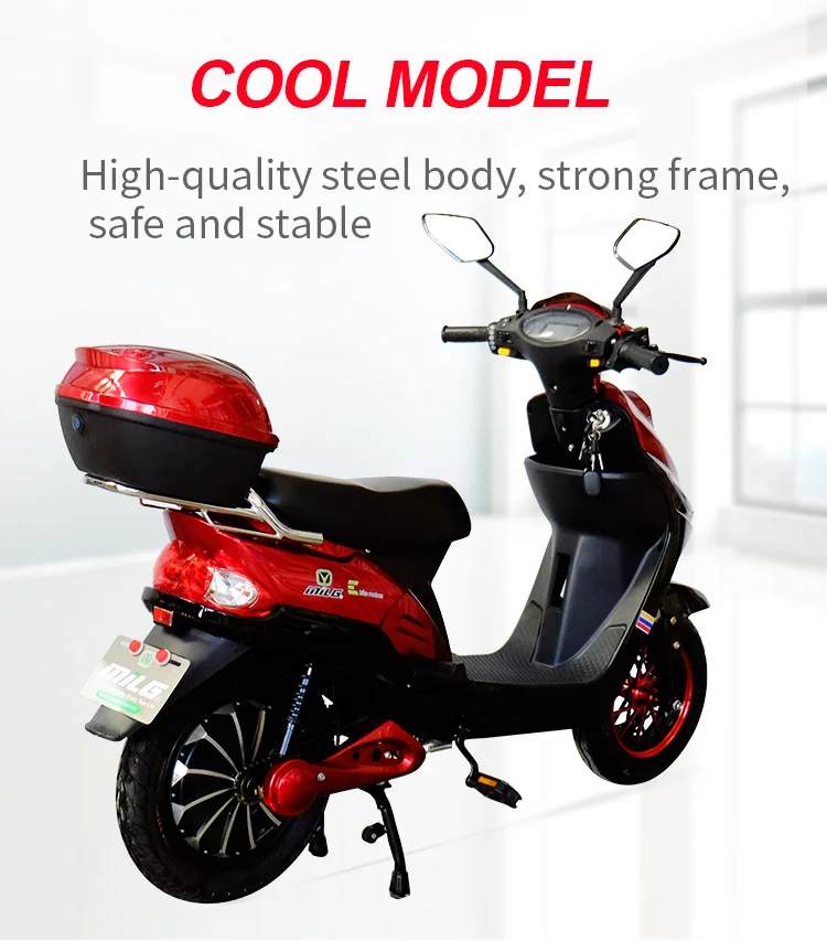Chargeable Cycle Sanya Motorcycle Ebike with Torque Sensor