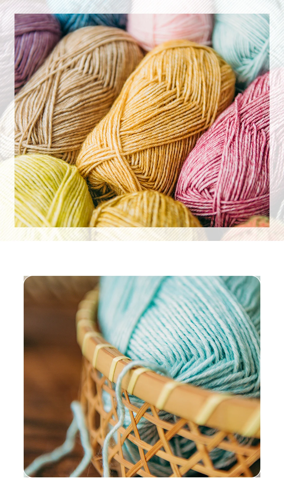 Yarncrafts Baby Hand Knitting Cotton Yarn Crochet Cotton Blended Wholesale