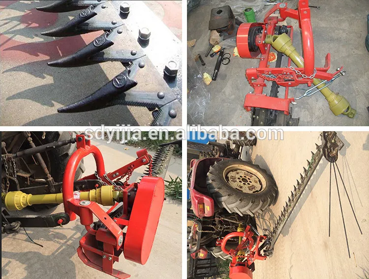 Tractor Mounted Sickle Bar Mower - 3 Point Hitch Grass Cutting Machine ...