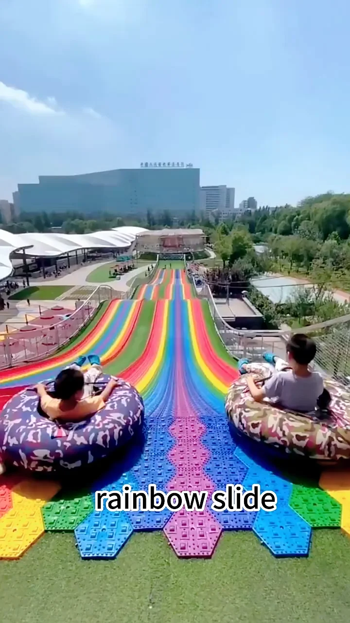 Factory Wholesale Price Soft Plastic Rainbow Slip Slide Rainbow Slide ...