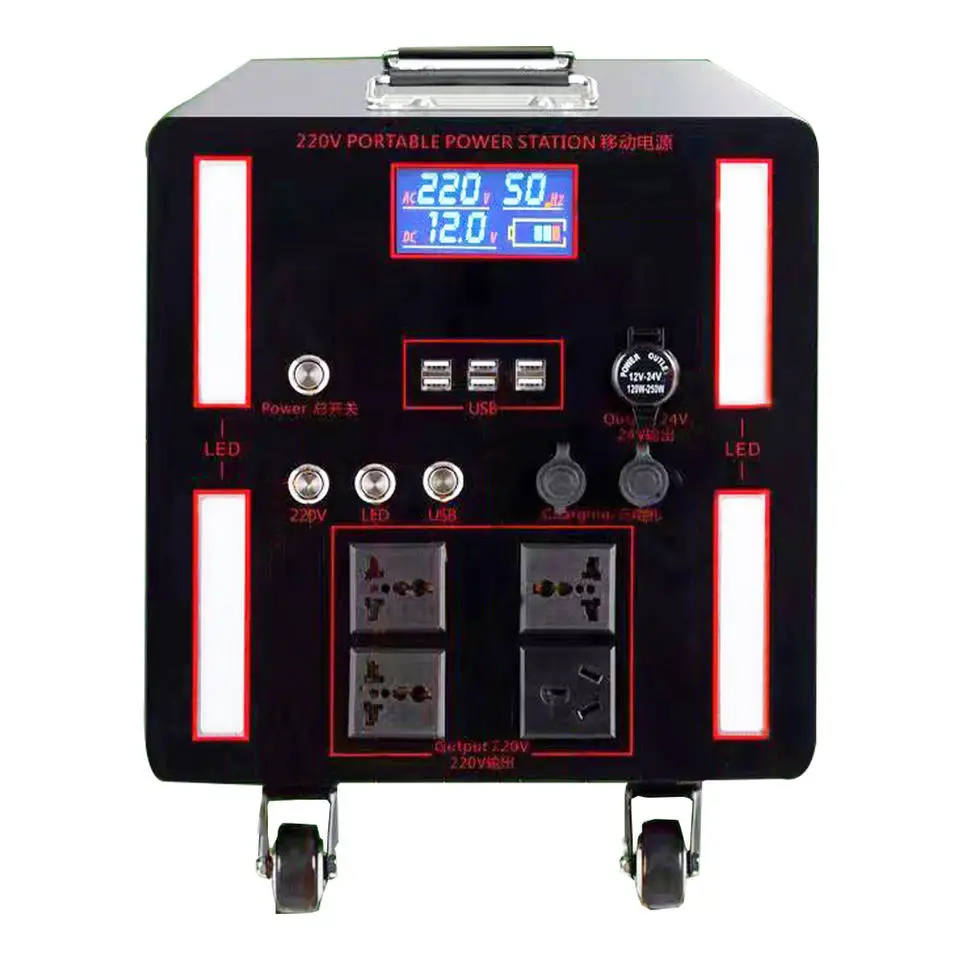 Multifunctional Station Mobile Supply Portable Energy Storage Power ...