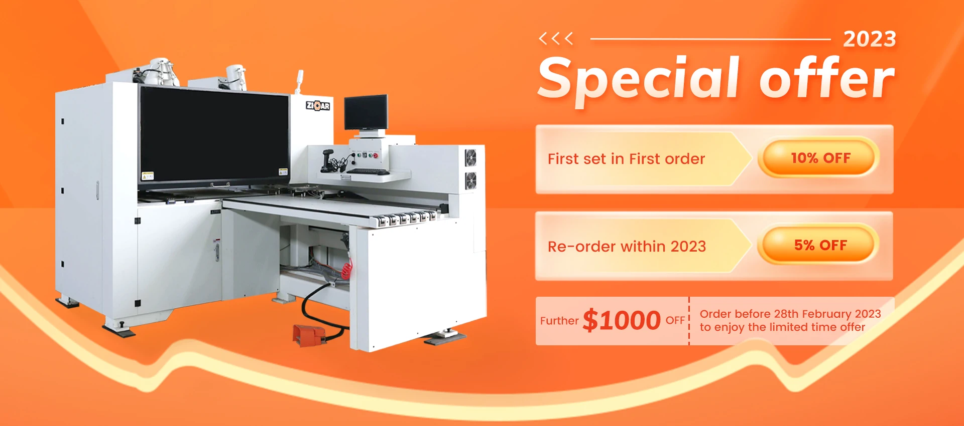 Zicar Six Sided Cnc Drilling Machine For Cabinet With Two Upper ...