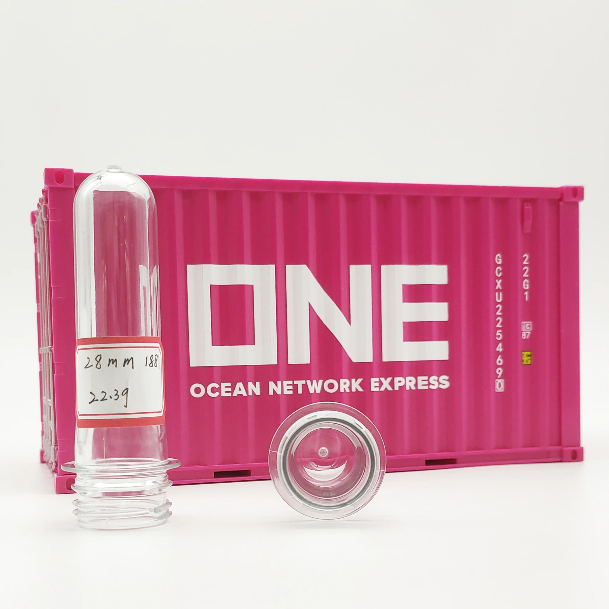 Custom Color 28mm Neck Pco 1881 22.3g Plastic Water Pet Bottle Preforms ...