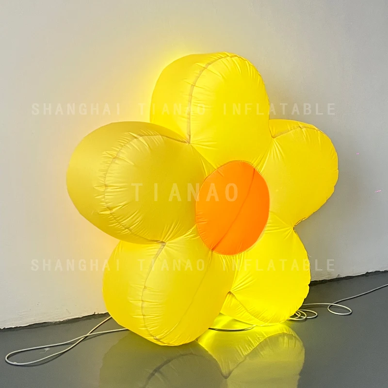 Inflatable Flower Inflatable Colorful Flower Inflatable Yellow Flower ...