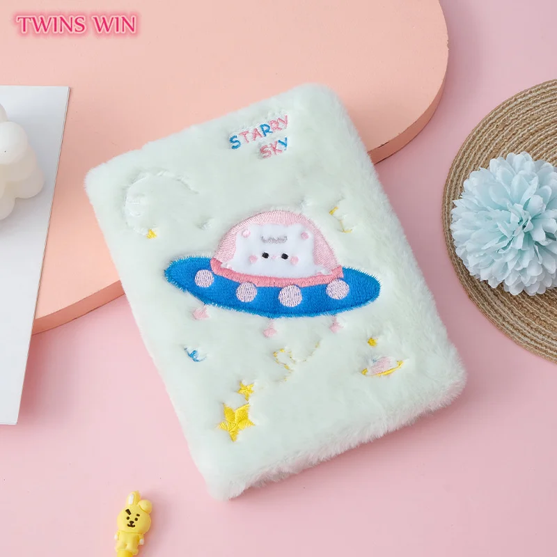 Cute Kids Plush Cover Diary Book - Perfect Gift for School
