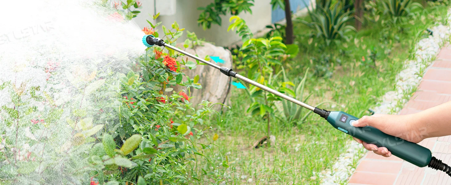 Battery Agricultural Spray Pump: Sylstar Home Garden Square 5l Portable ...