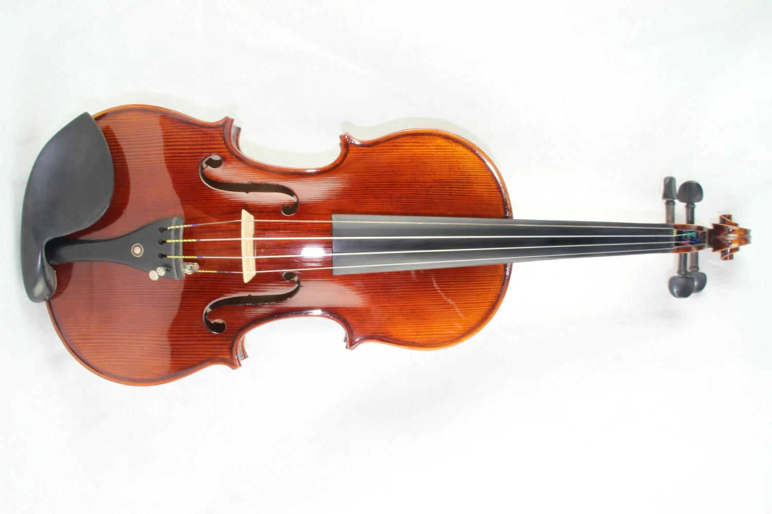 Handmade Flame Strings Musical Instruments Student Solid Violin Vl-006a ...