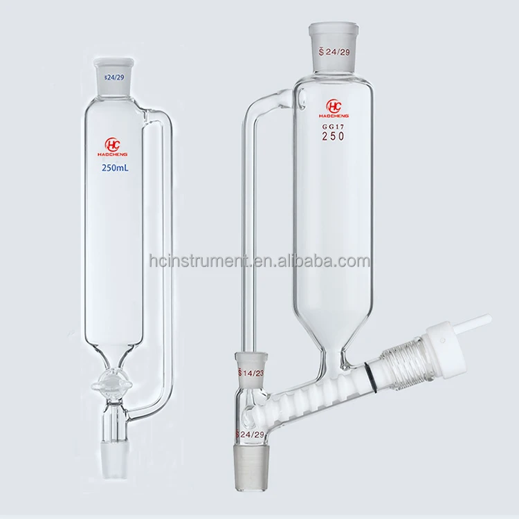 Hot Sale 2L Glassware Laboratory 2000ml Pressure Equalizing Addition ...