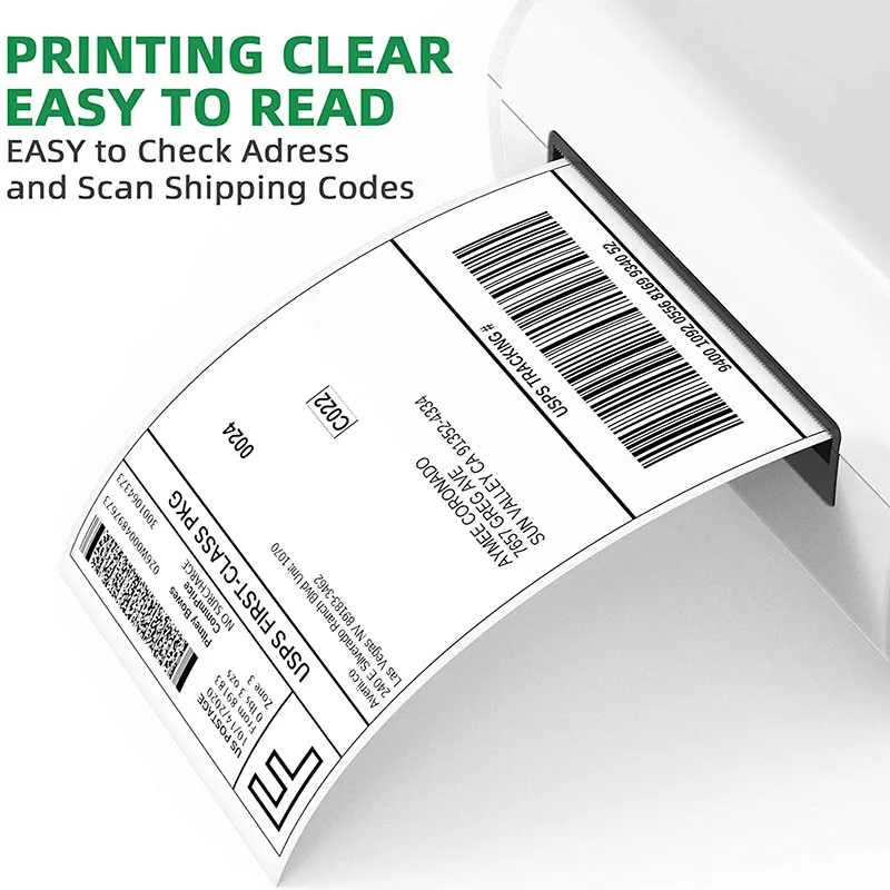 1000 Sheets Waybill Sticker A6 - Waterproof & Customizable