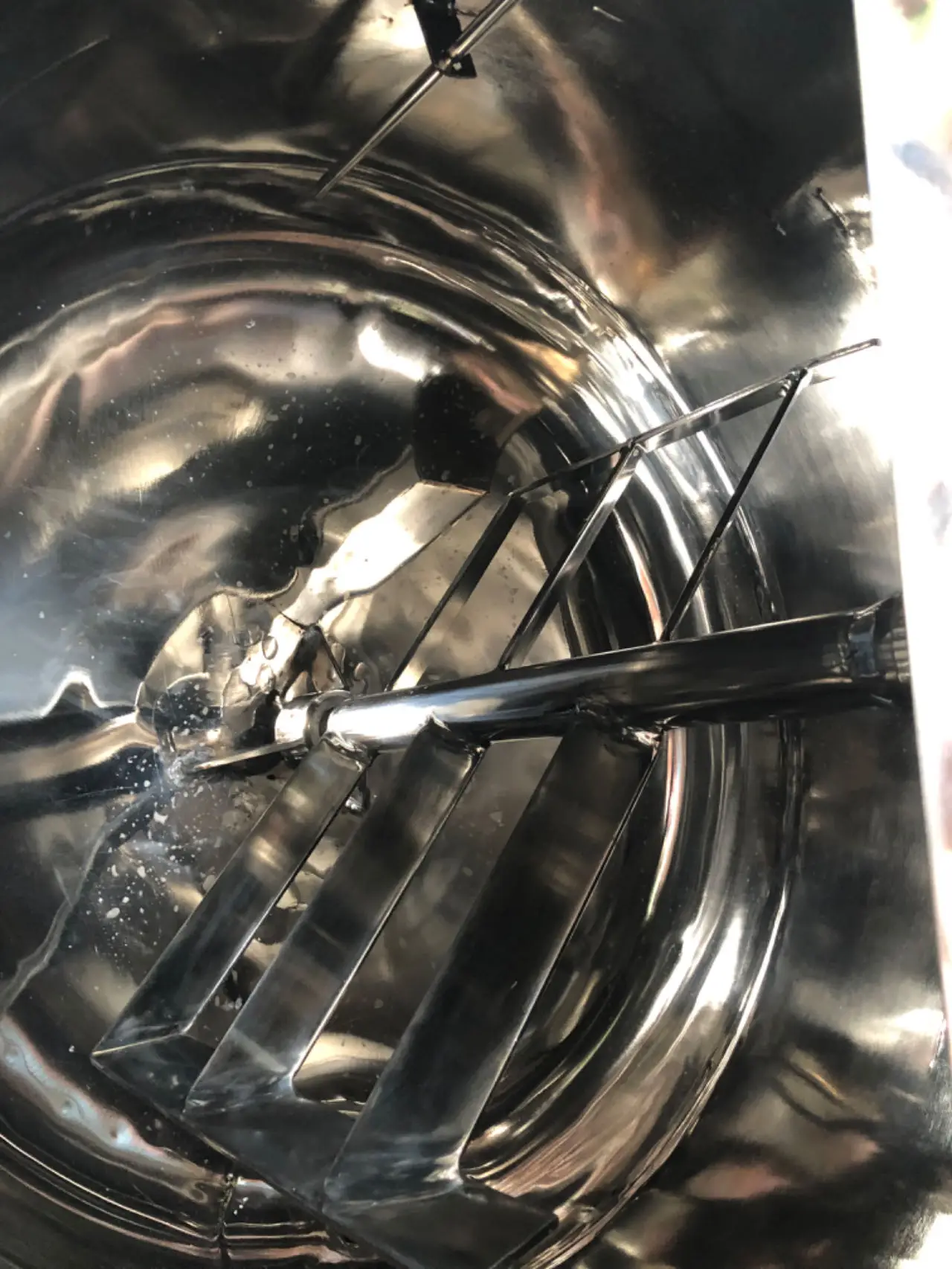 Stainless Steel Mixing Tank Liquid Food Blending Heated Double Jacket ...
