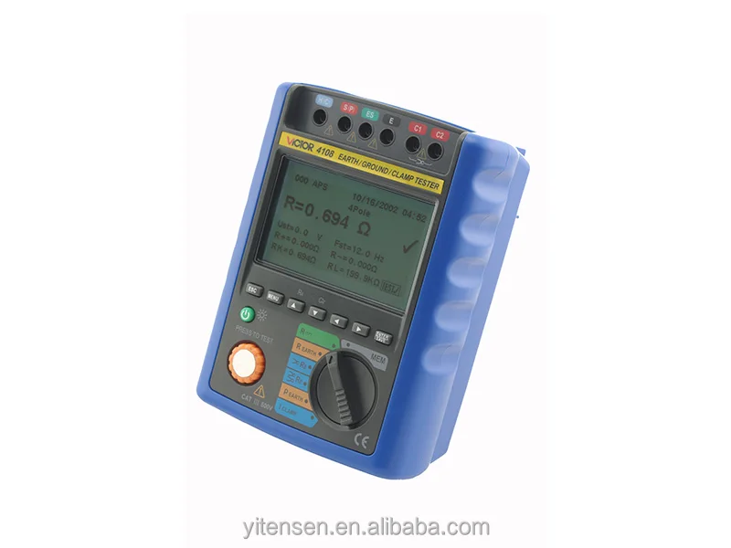 VICTOR 4108 Digital Earth Resistance Testers - Reliable & Precise
