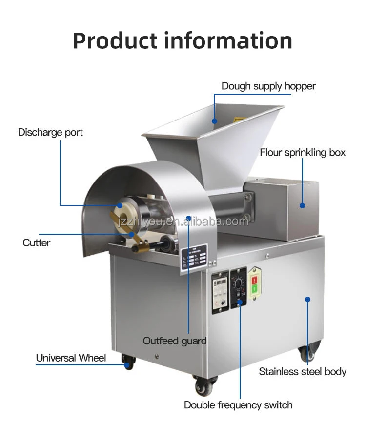 Long Using Time Bakery Pizza Dough Divider For Five-star Hotels - Buy ...