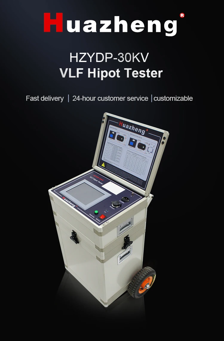 Huazheng Electric Hzydp-30kv Ultra Low Frequency Hi Pot Tester Hipot ...