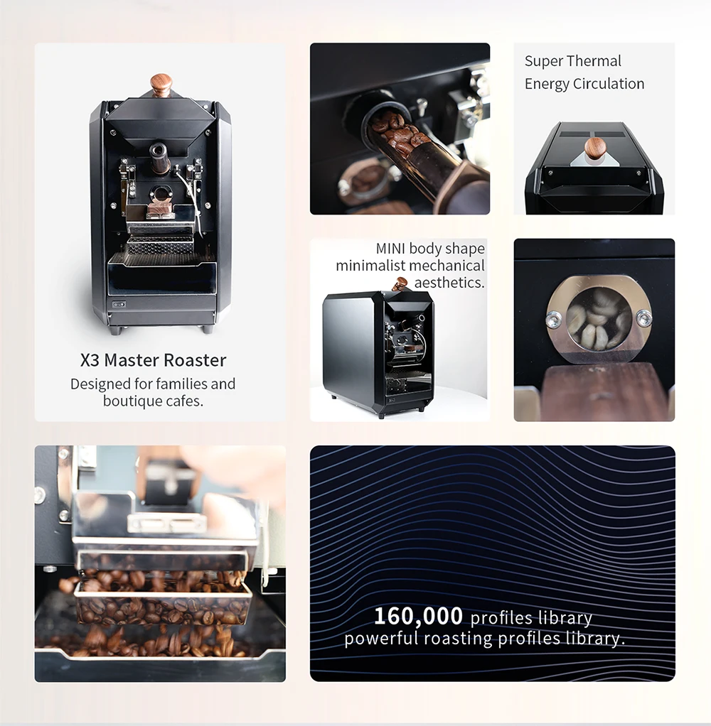 Santoker X3 Master 300g Coffee Roaster Machine Electric Bluetooth ...