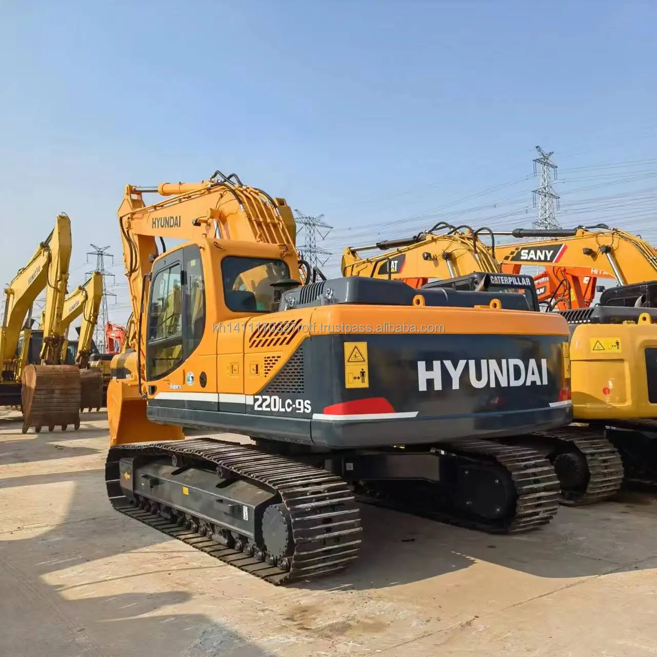 220lc-9s Korean High Quality Hyundai 220lc-9s Crawler Excavator,Cheap ...