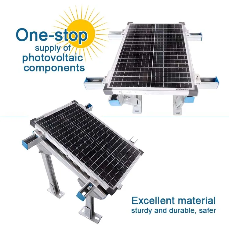 U-Channel C Channel Steel Solar Pv Mounting Bracket System Photovoltaic ...
