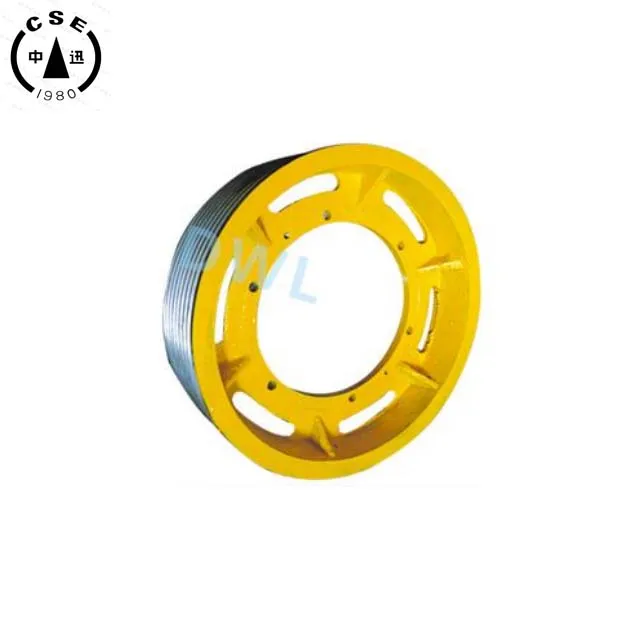 Elevator Traction Wheel 565*180*8*13 Elevator Parts Deflector Sheave ...