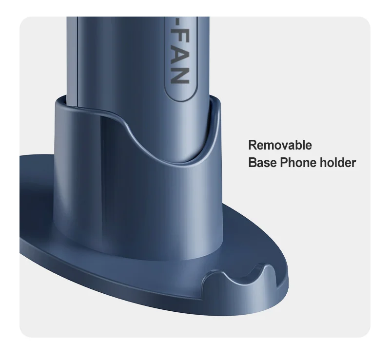 Promotional Portable Fan Rechargeable Electric Fan with Mobile Phone ...