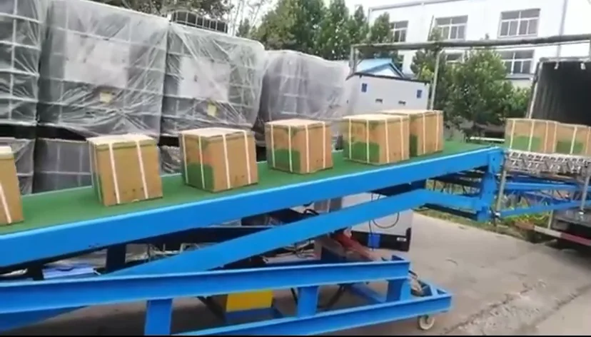 20/40 Box Container Loading Unloading Telescopic Belt Conveyor - Buy ...