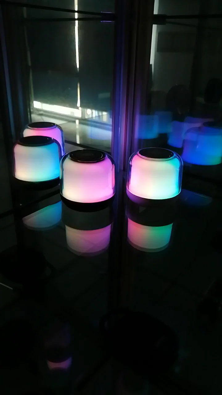 Multifunctional Portable Wireless Bluetooth Speaker Touch Bedside Lamp ...