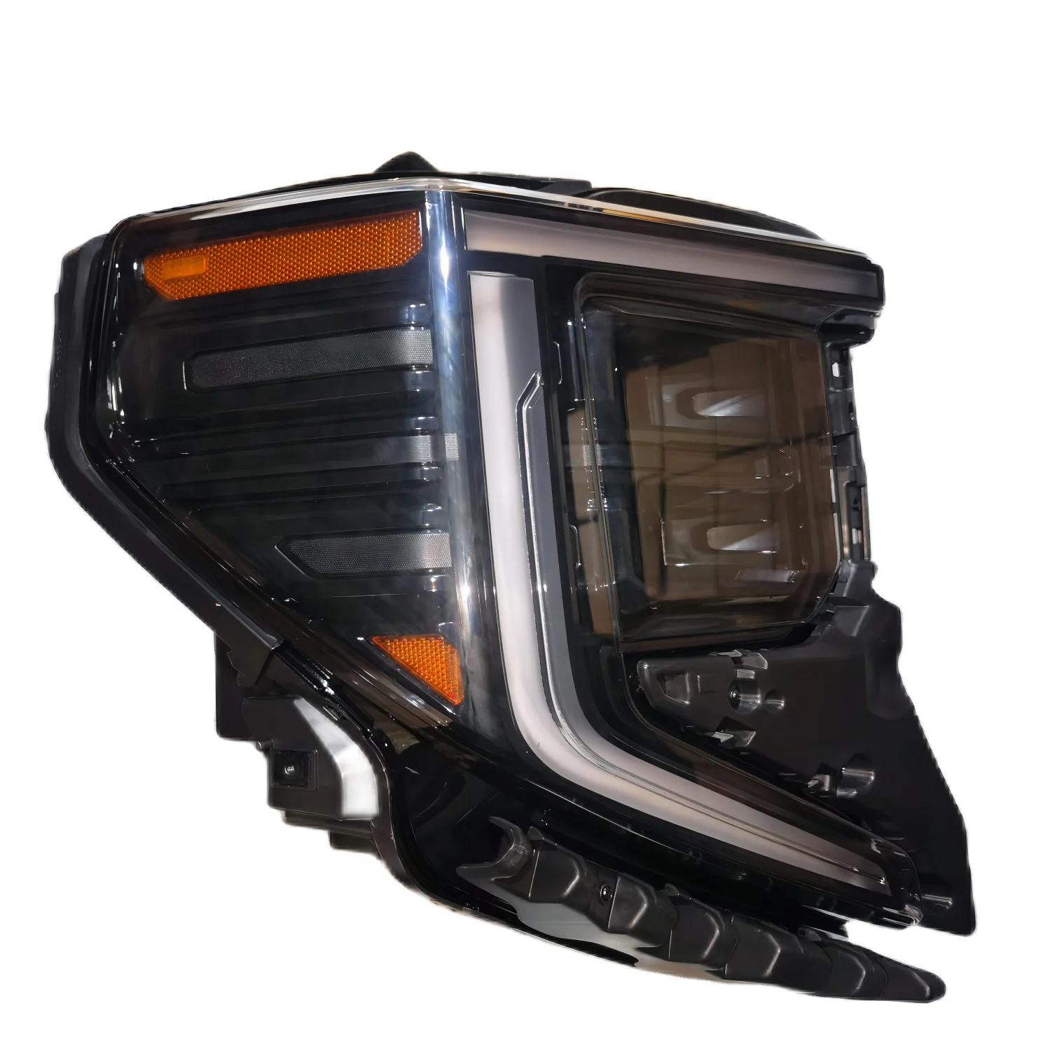 GMC SIERRA 1500 Headlamp Black Base 2023 2024 85604121 85604122 ...