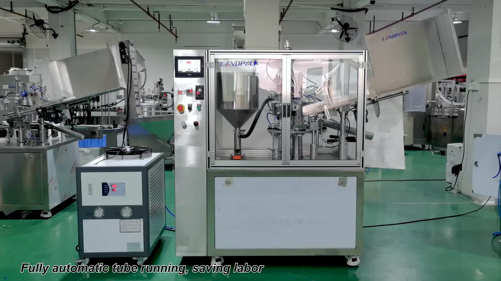 Cosmetic Ointment Grease Small Plastic Tube Filling And Sealing ...