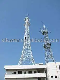 9m Telecommunication Rooftop Mast Telecom Rooftop Tower - Buy Telecom ...