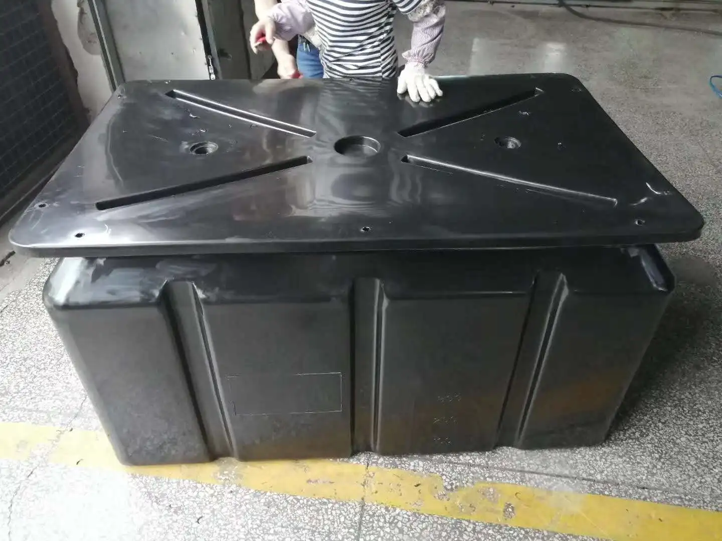 Pe Floats Modular Plastic Floating Pontoon For Aluminum Alloy Floating ...