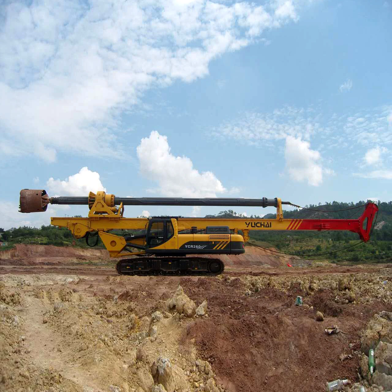 Borehole Driller YCR50 Piling Drill Rig Machine with Factory Price ...