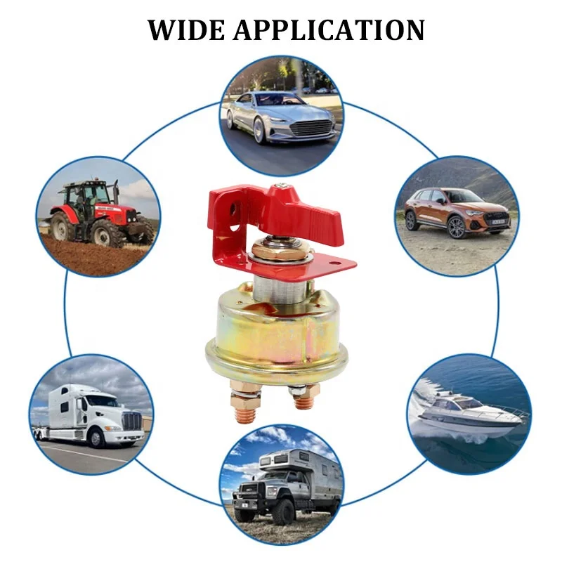 12V on OFF Battery Isolator Car Truck Universal Heavy Duty Battery ...