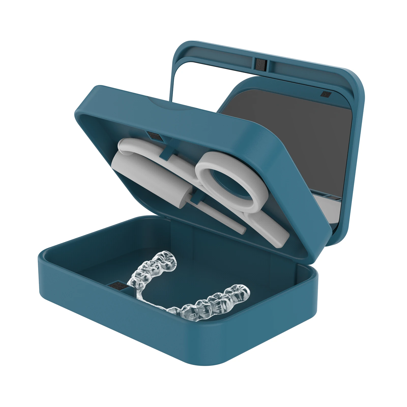 New Latest Colorful Dental Braces Box Retainer Case Plastic Orthodontic ...