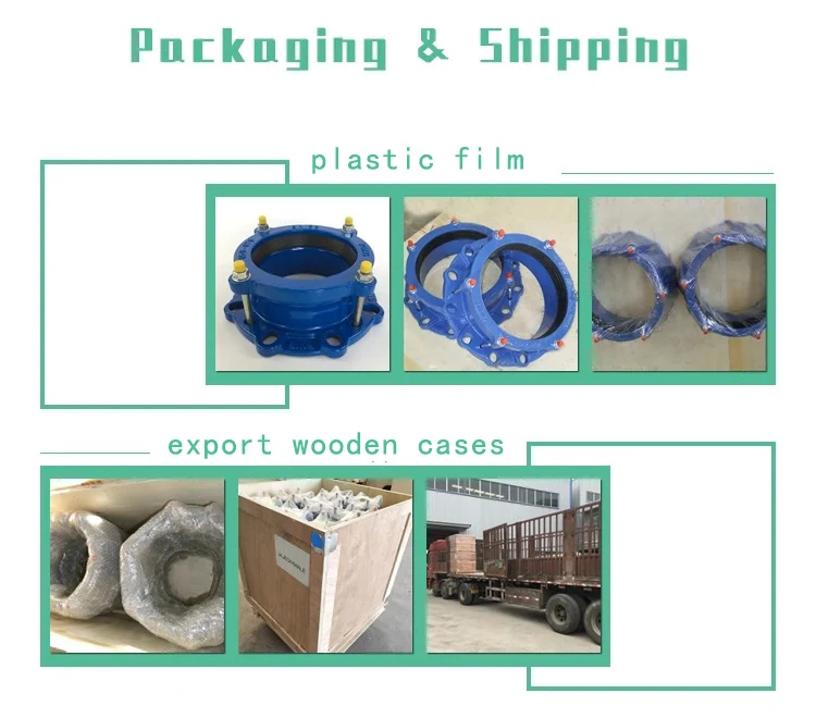 Ductile Cast Iron Grooved Epoxy HDPE PVC PE DI Pipe Adaptor