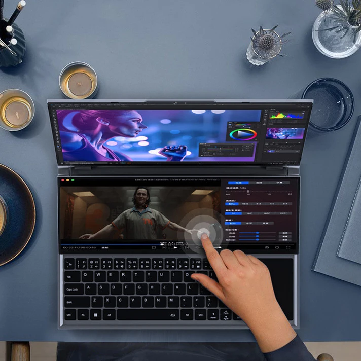 Customized Zenbook PRO Duo Notebook Dual Screen 8/16GB RAM 256/512GB ...