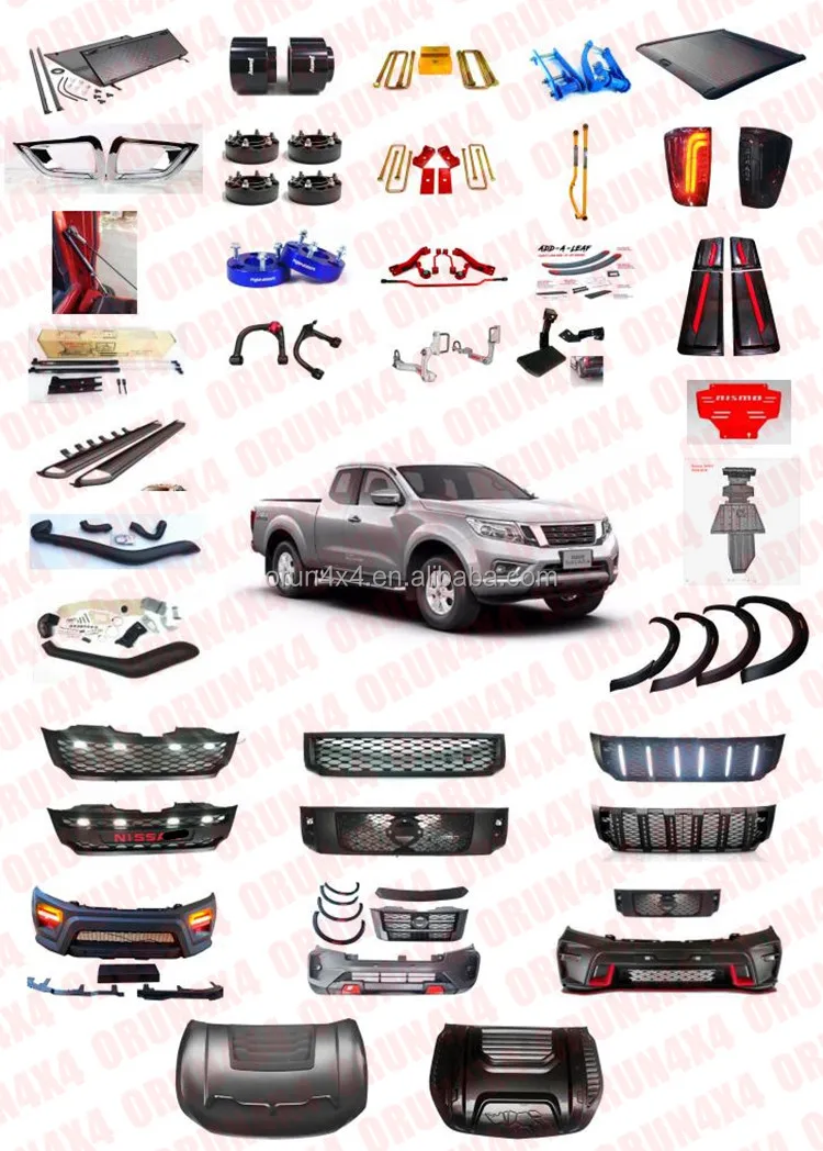 4x4 Body Kits For Navara Np300 2016+ Upgrade To Np300 Dark Knight Style ...