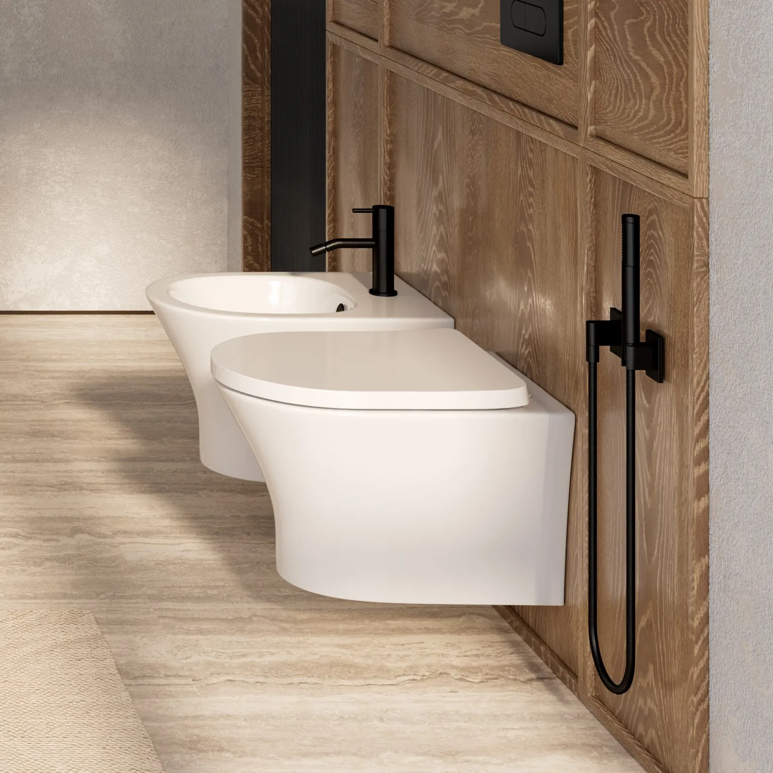Factory Wholesale Wall Hung Toilet Tornado Flushing Toliet Wall Mounted ...