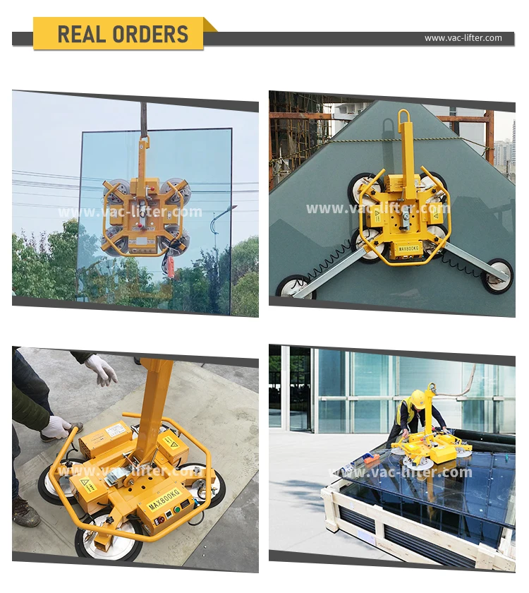 Glass Sucker Lifter Manual Rotation and Tilt Vacuum Glass Lifter Sucker ...