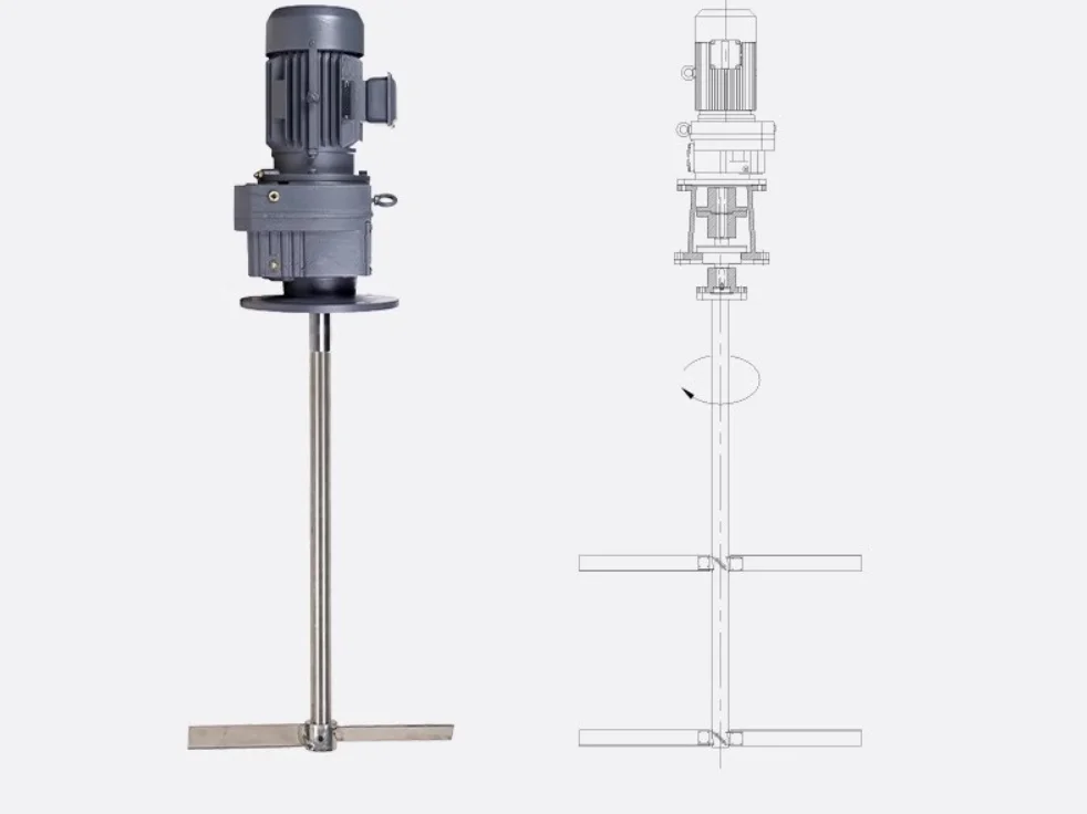 Liquid Agitator Stand Mixer - Efficient Dosing Tank Solution