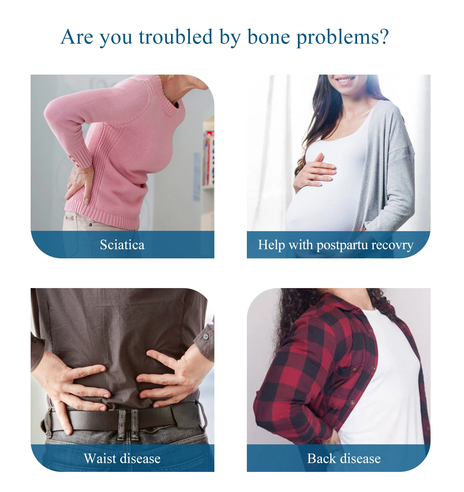 Postpartum Pelvic Fixation Belt - Soft Tissue Recovery