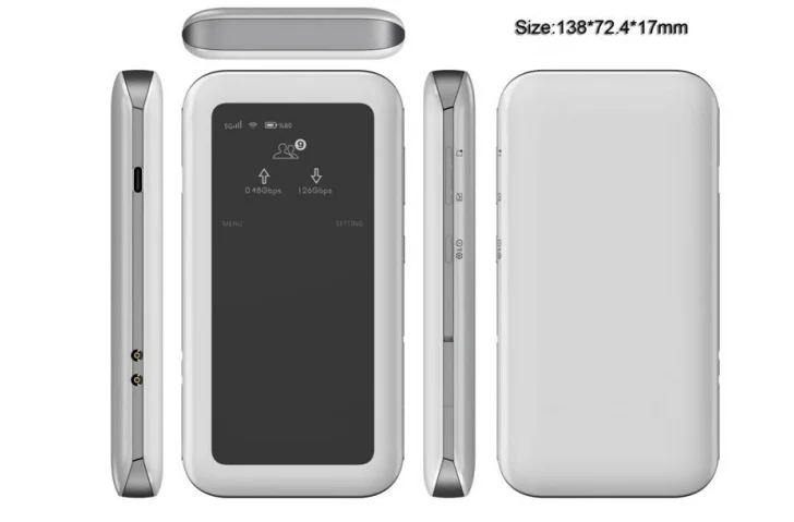 Gten 5G Pocket Wifi Hotspot unlocked 5G Esim card Wireless Pocket ...