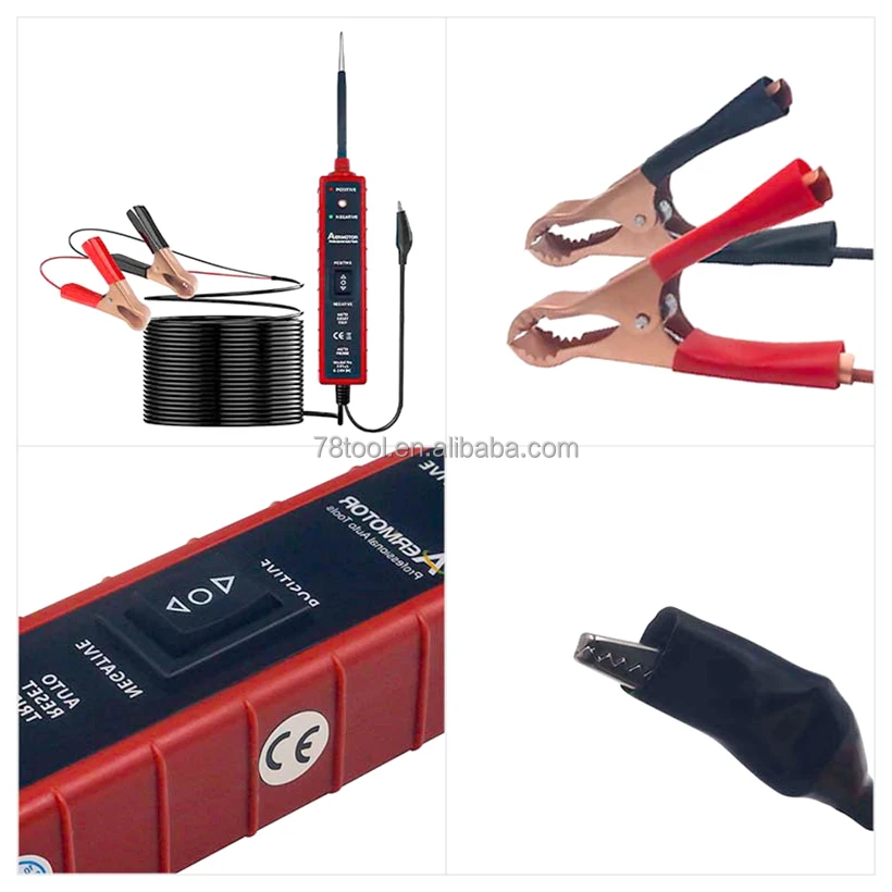 Automotive Circuit Tester 6V-24V DC Tool, Electrical System Diagnostic ...