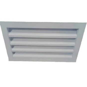 Waterproof Fresh Air Louver Vents Grilles Custom Rectangle Louver For ...