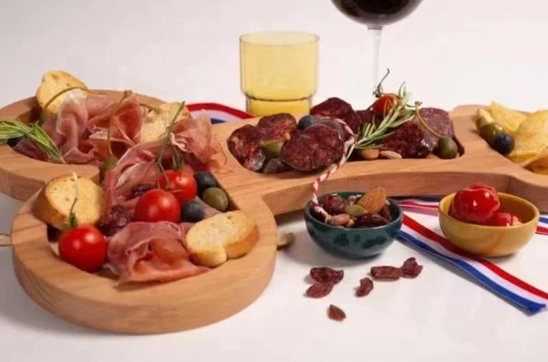 Aperitif Board - Unique Solid Wood Cheese Platter Set