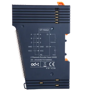 Odot Control Solution Distributed Io Module Ct-5112: 2 Ch Encoder,Quadrature Decoding,Pulse,High ...