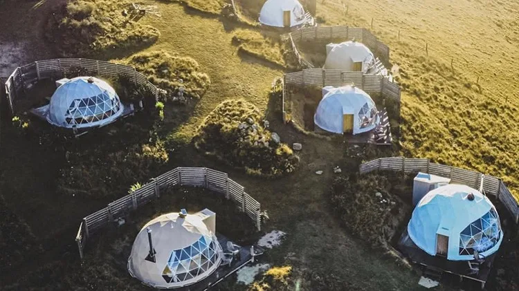 Outdoor Luxury Pvc Igloo Geodesic Dome House Hotel Glamping Dom De Lujo ...