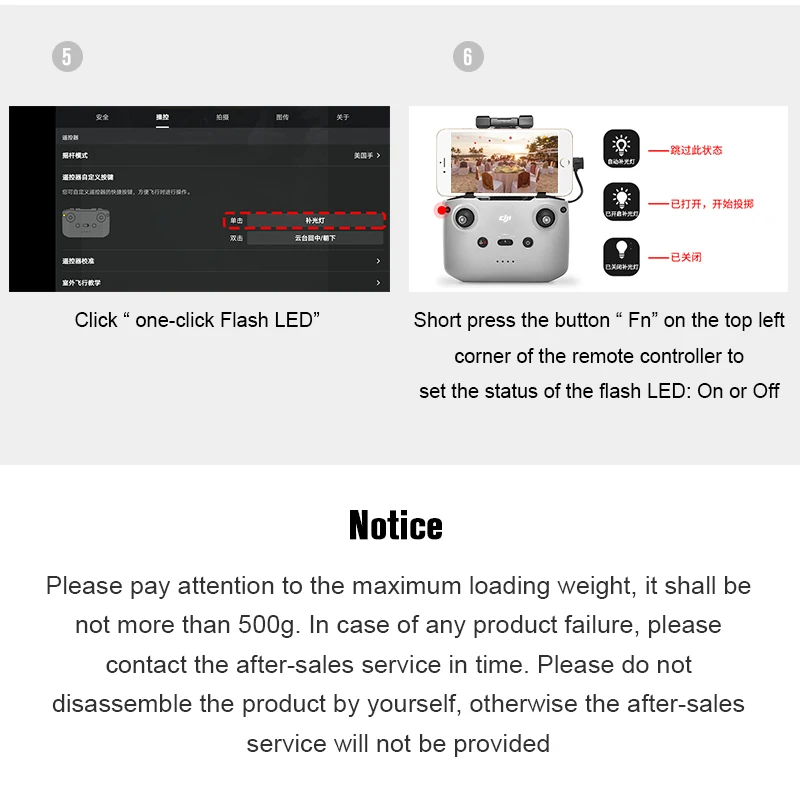 Startrc Quick Release For Dji Mavic Air 2 Landing Gear Drone Drop System Payload Delivery For ...