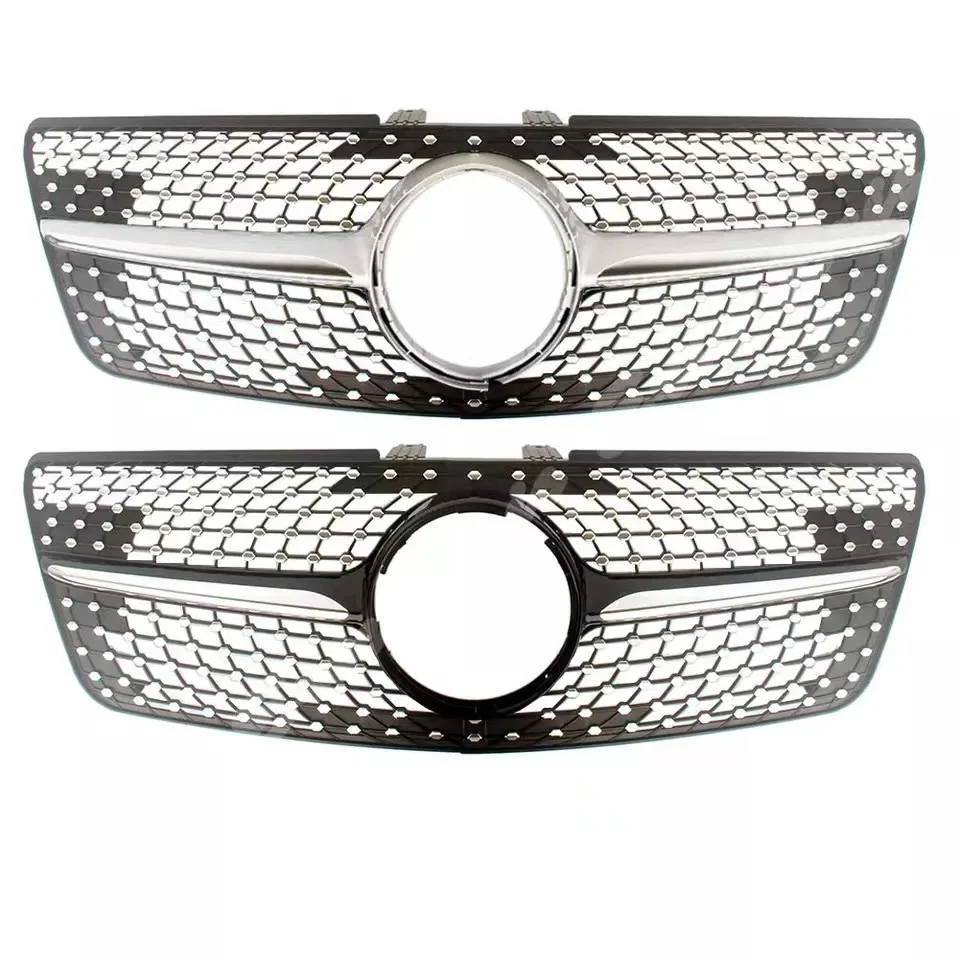 Car Front Bumper Diamond Grille For Ml Class W164 - Buy Ml Grille,W164 ...