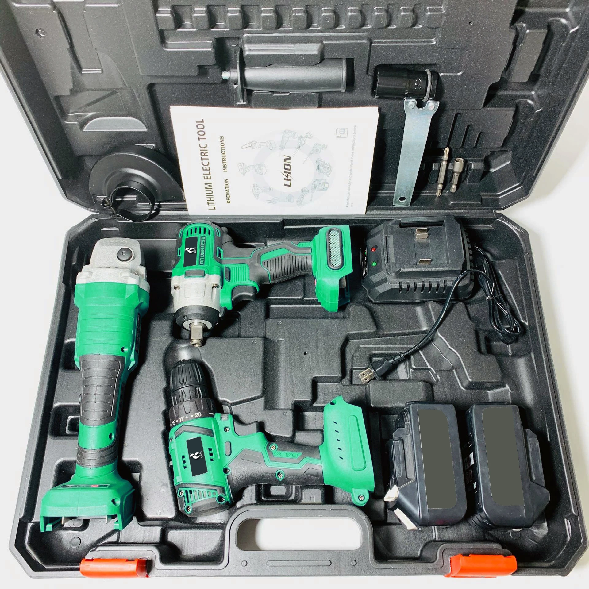 Makitas 18v 13 Piece Cordless Power Tool Kit 5.0ah Batteries Chargers ...