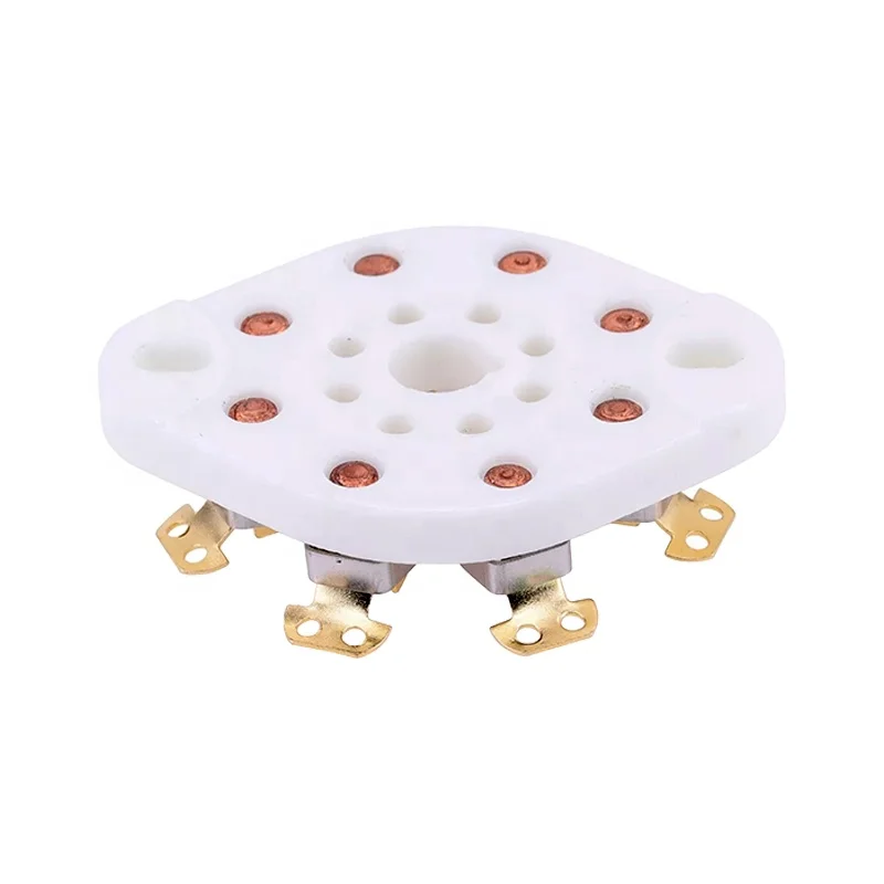GZC8-NS 8pin Tube Socket - Reliable EL34 KT88 6L6 6550 6V6 6SN7